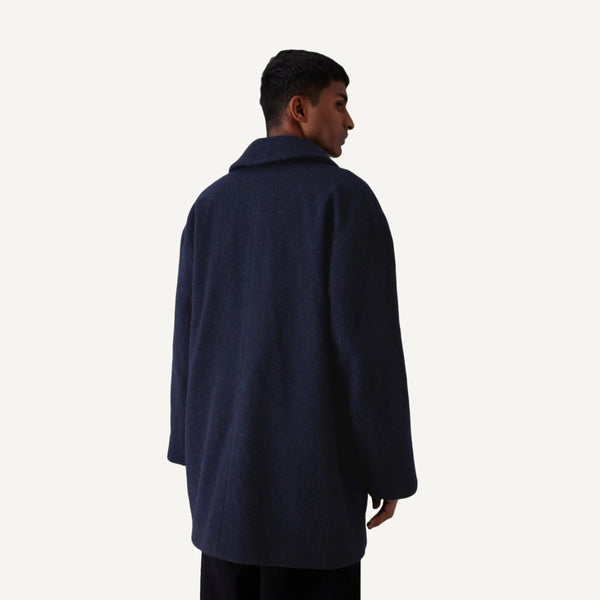 TOAST RELAXED WOOL COAT – PLAIN GOODS
