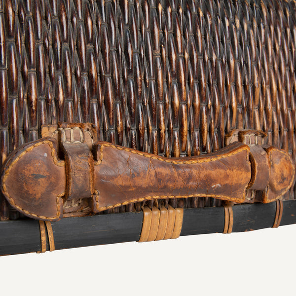 ANTIQUE REED TRUNK – PLAIN GOODS