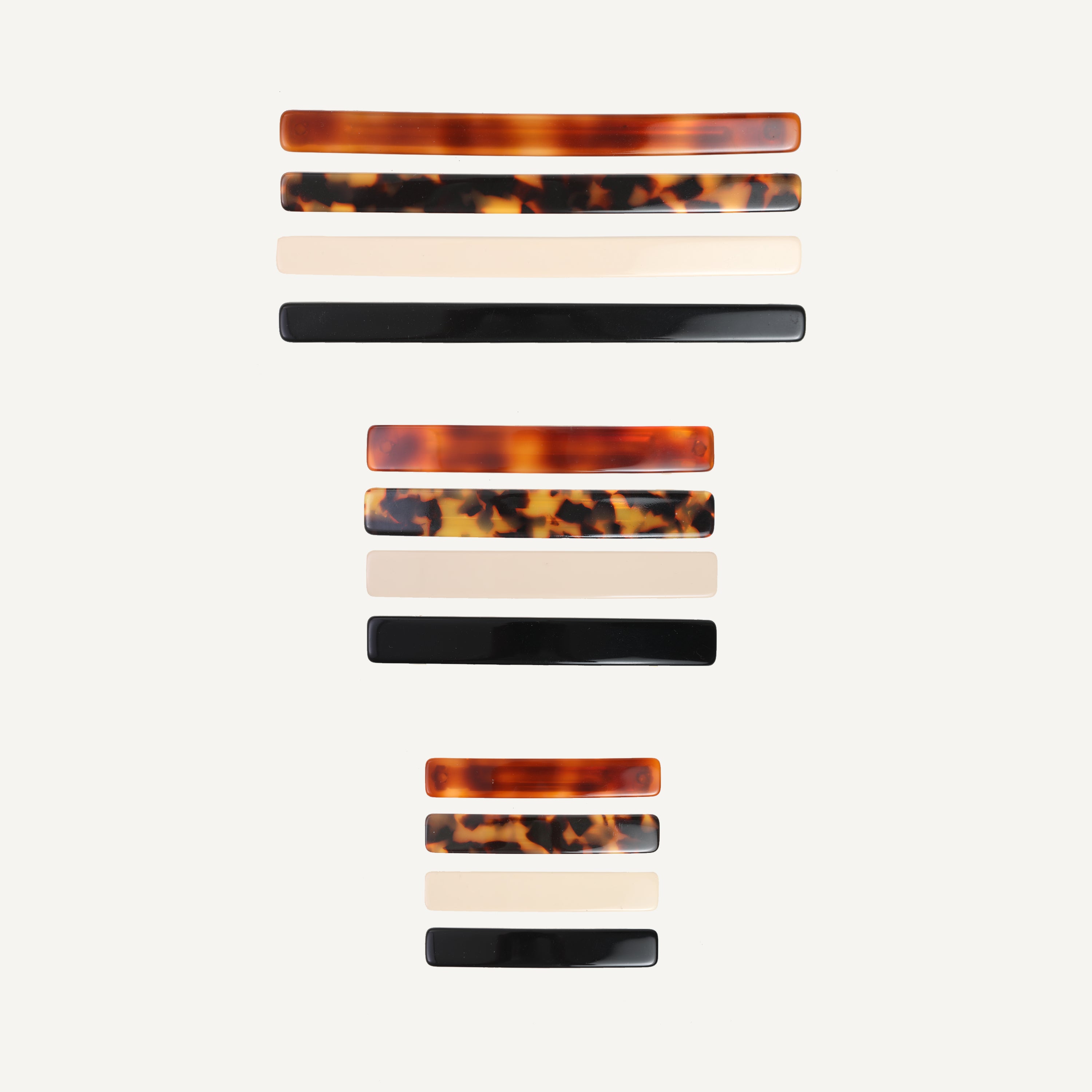 CLASSIC BARRETTES – PLAIN GOODS