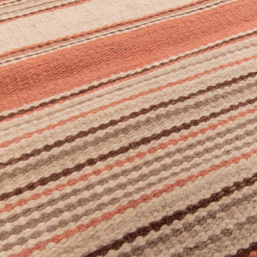 VINTAGE STRIPED FLATWEAVE RUG – PLAIN GOODS