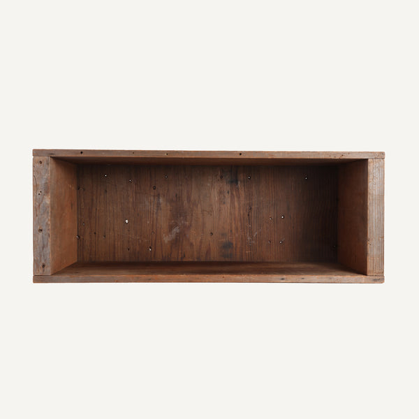 VINTAGE REDWOOD BOX – PLAIN GOODS