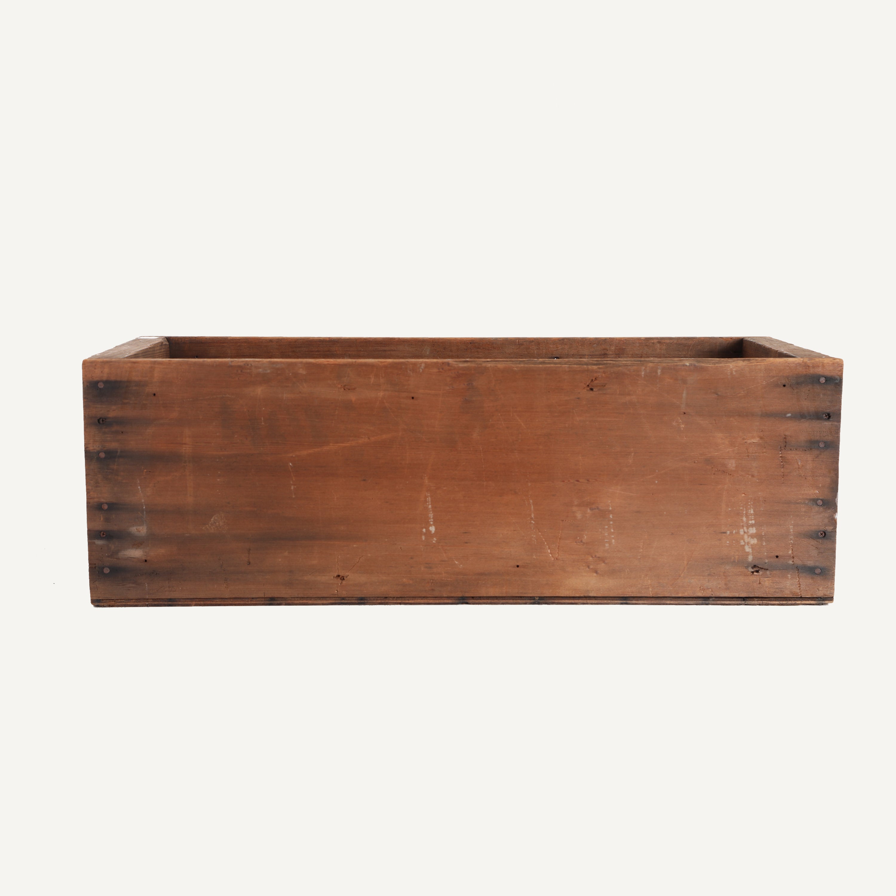 VINTAGE REDWOOD BOX – PLAIN GOODS