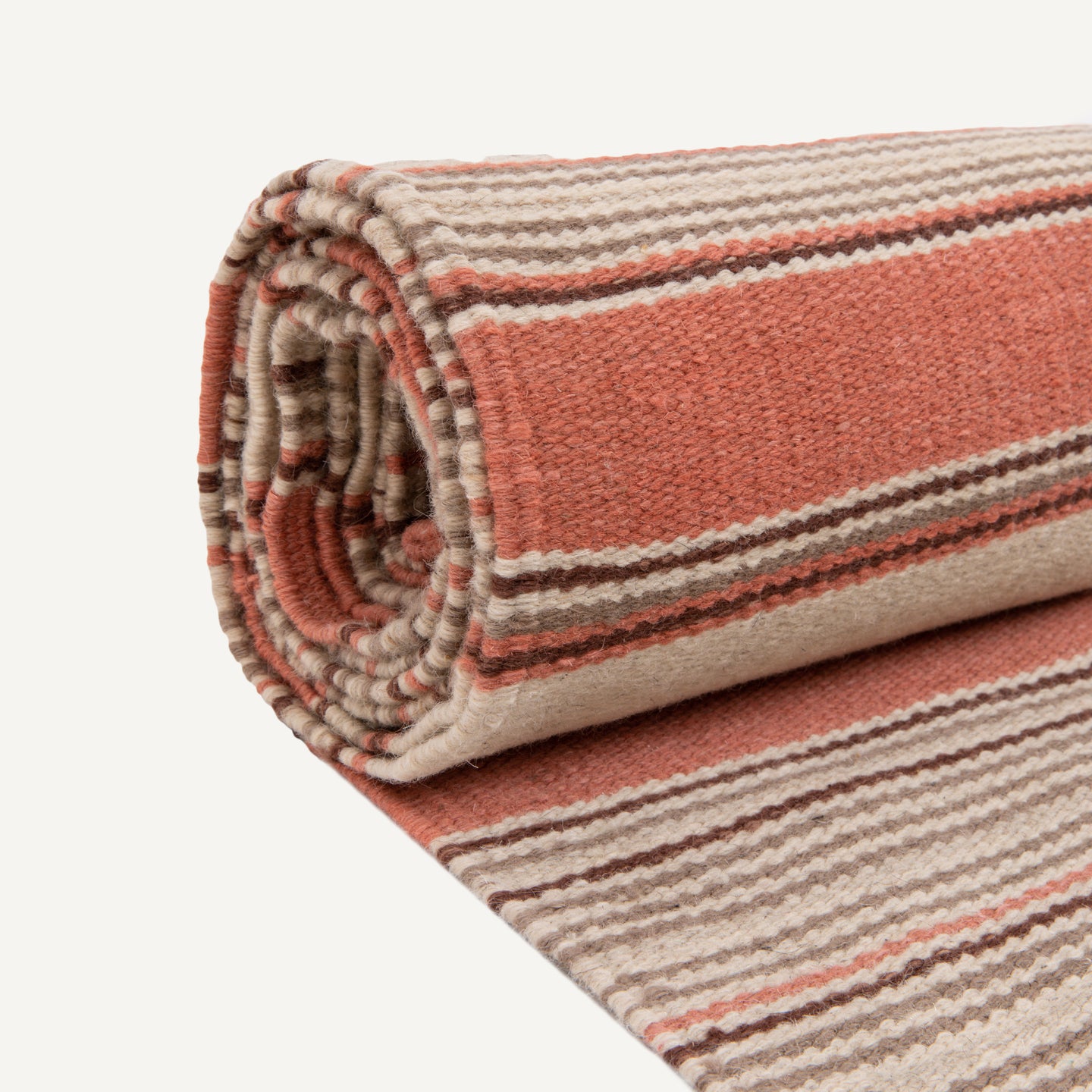 VINTAGE STRIPED FLATWEAVE RUG – PLAIN GOODS