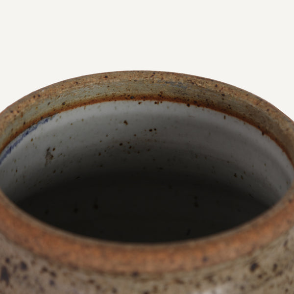 VINTAGE VAL CUSHING CERAMIC POT WITH LID – PLAIN GOODS